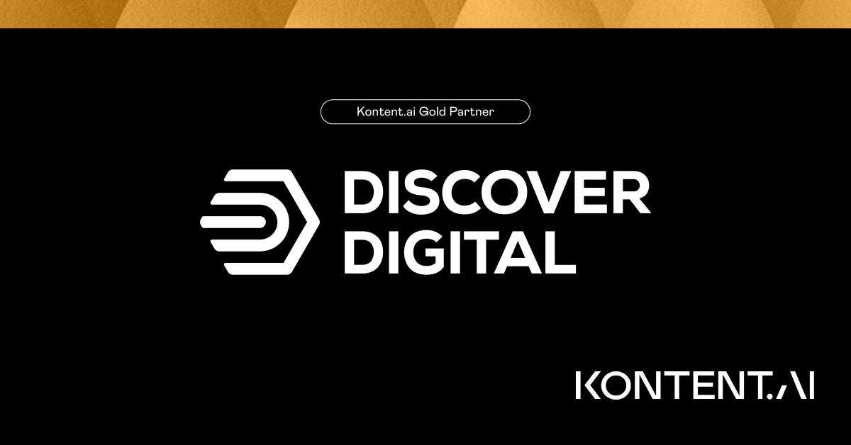 Meet Kontent.ai partner Discover Digital | Kontent.ai Meet Kontent.ai partner Discover Digital | Kontent.ai